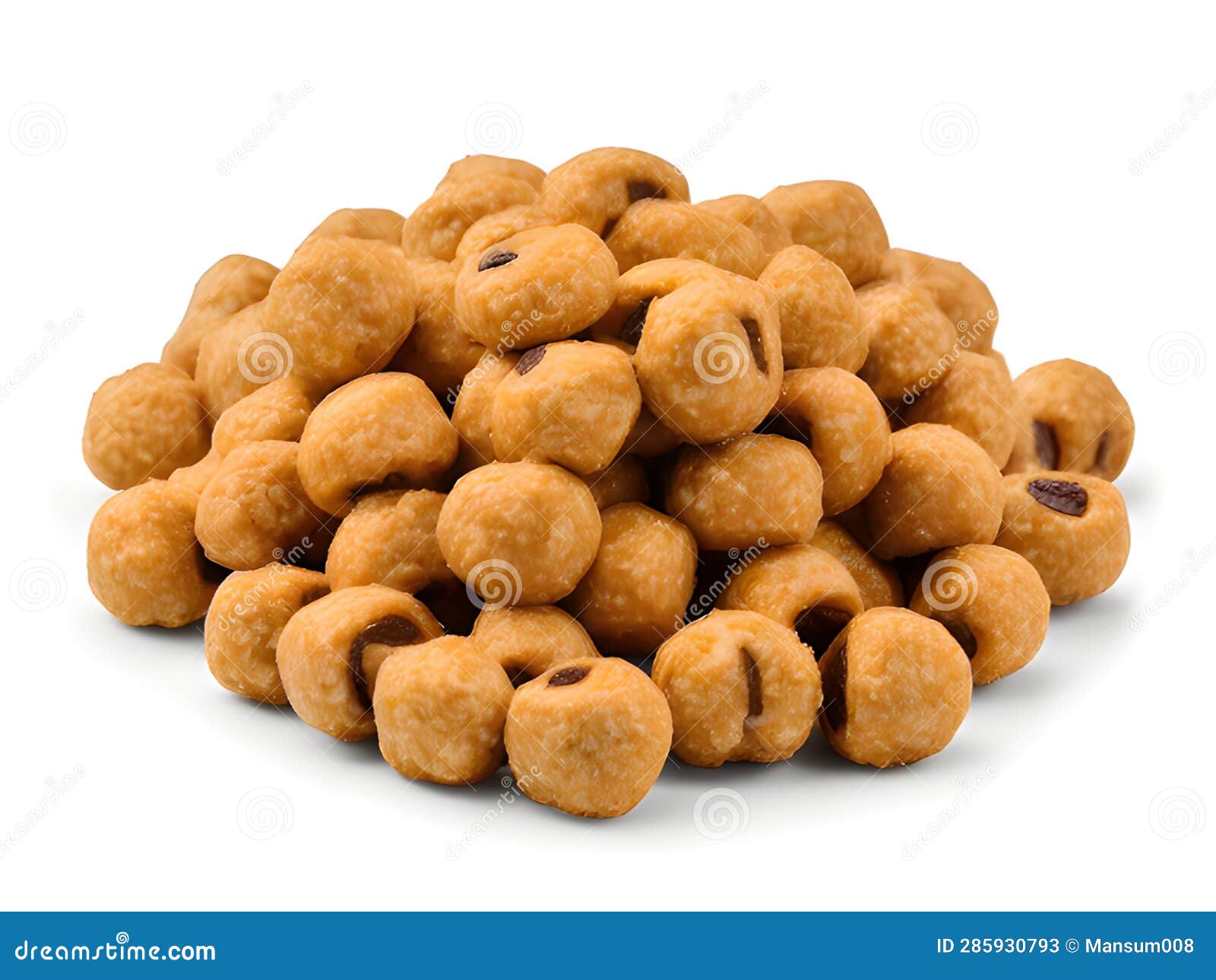 Pile of Peanuts Isolated on White Background, Ai Generated Stock ...
