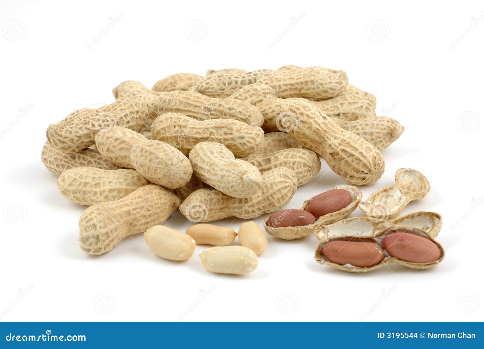 Pile of peanuts snack stock photo. Image of nutritious - 3195544