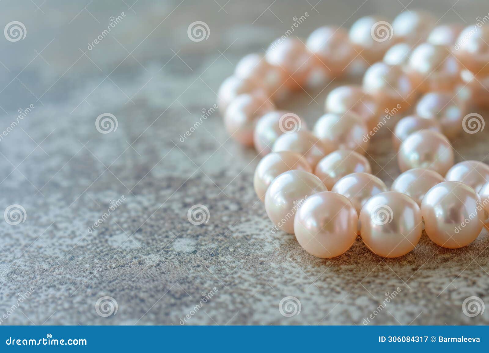 Pile of Pearls. Natural White String of Pearls Stock Image - Image of ...