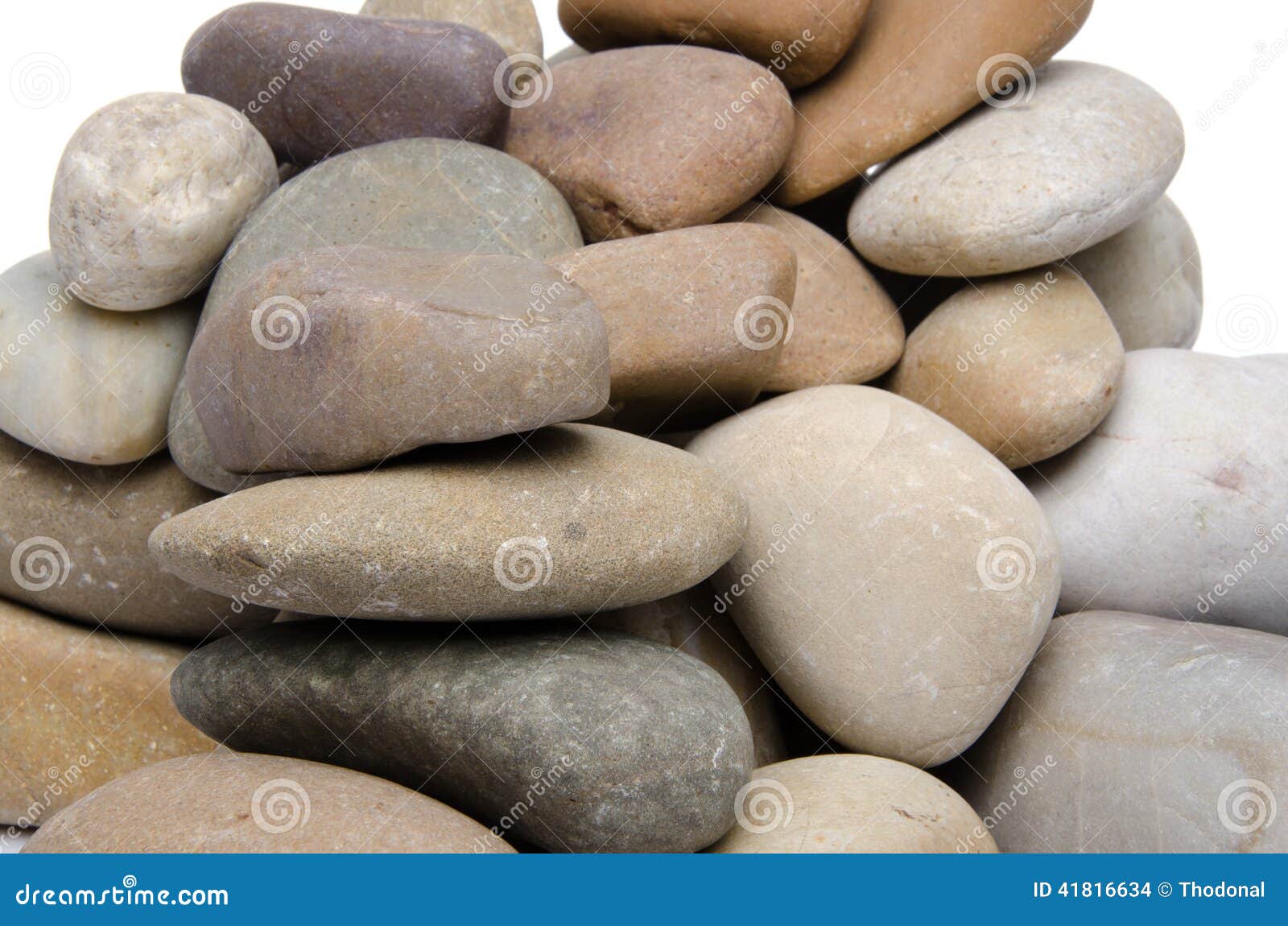 Pile of pebbles stock photo. Image of grey, cobblestone - 41816634