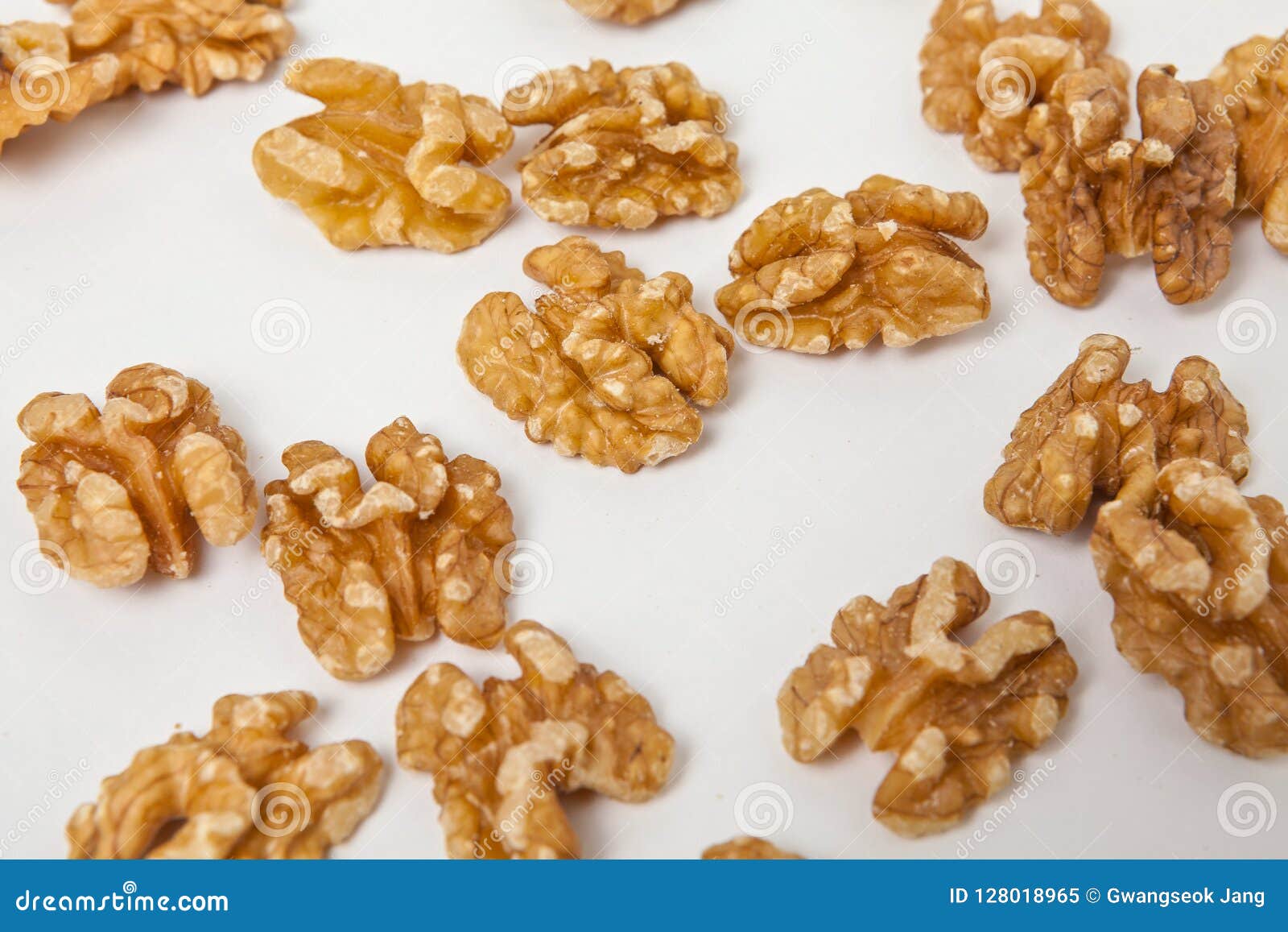 Pile of peeled walnuts stock image. Image of crust, kernel - 128018965