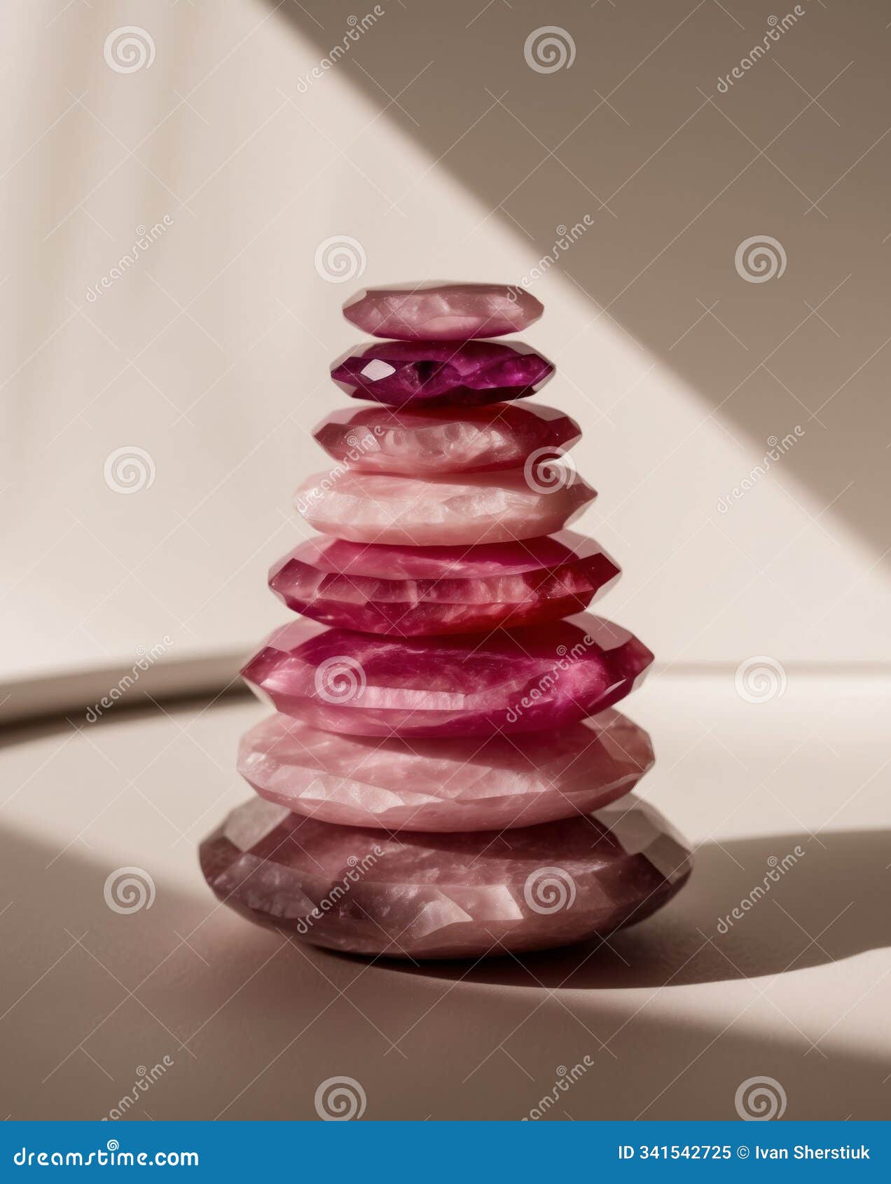A Pile of Pink Crystals with Crystals of the Same Hue Seated Atop One ...