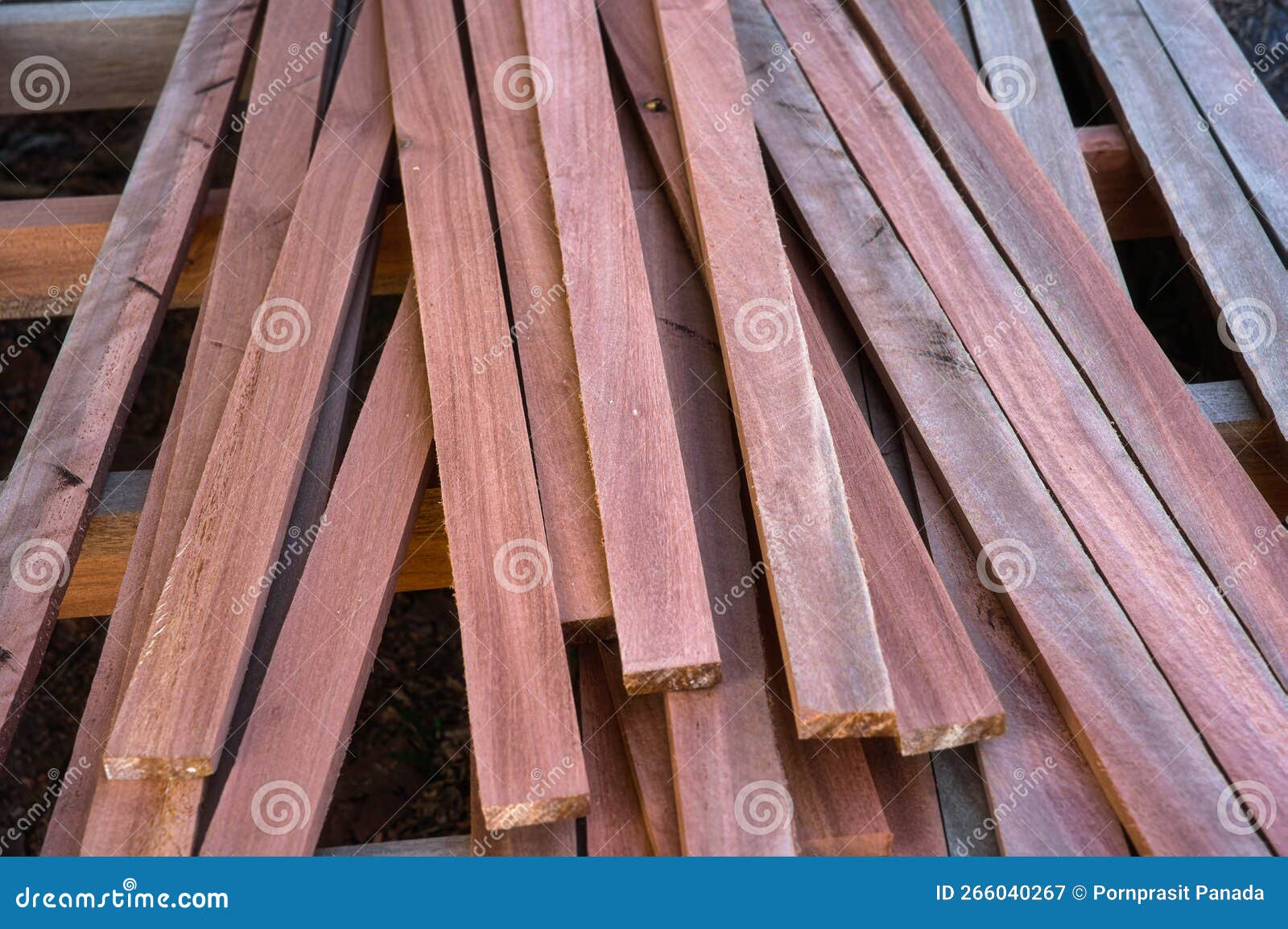 Pile of Planks for Construction. Stock Image - Image of pile, roof ...