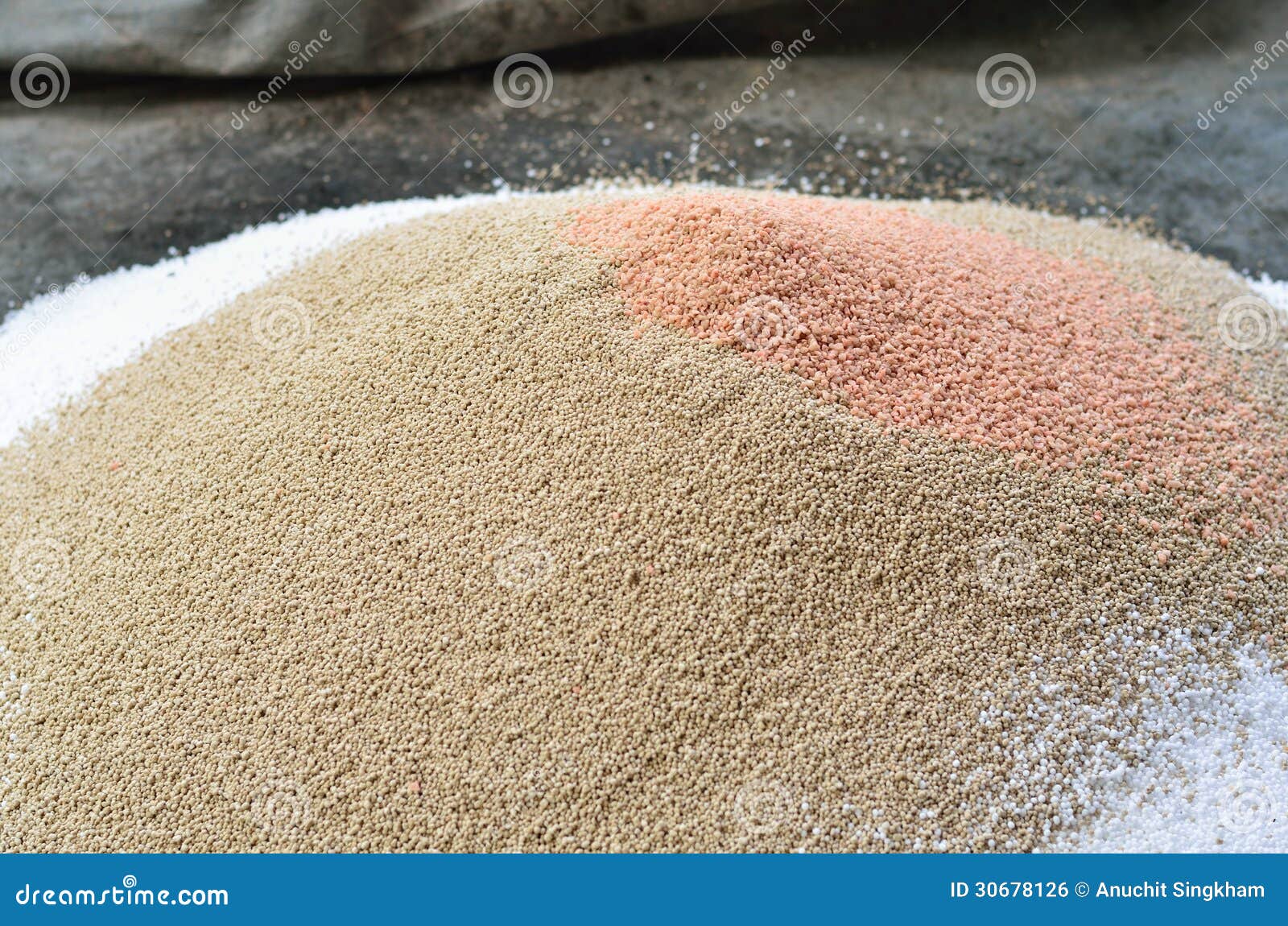 Pile of Plant Chemical Fertilizer Stock Photo - Image of potassium ...