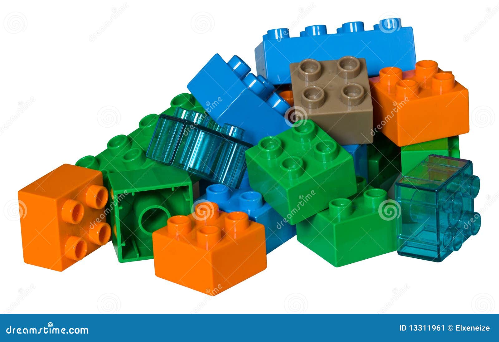 A Pile of Plastic Toy Bricks Stock Image - Image of symbol, color: 13311961