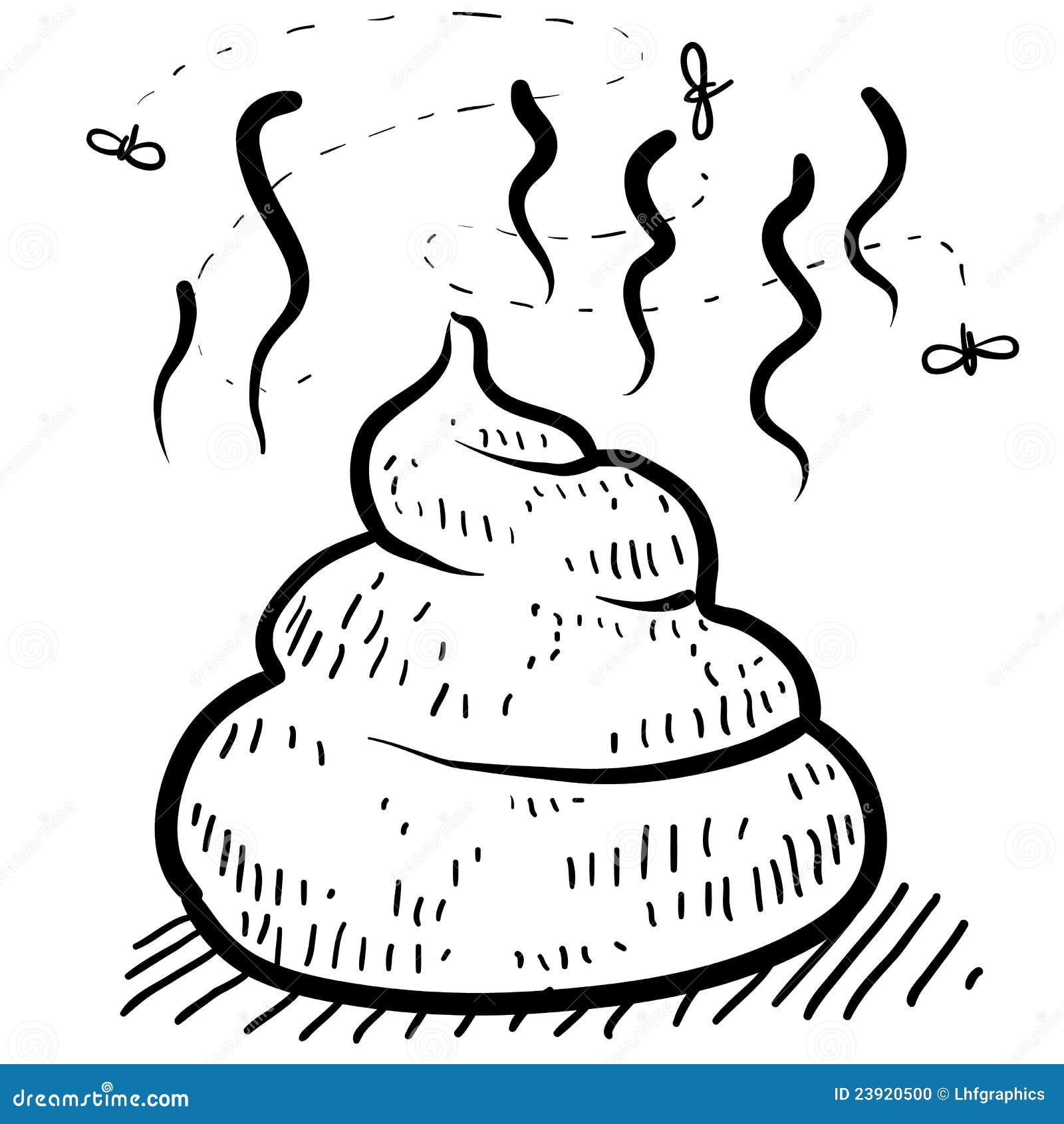Pile of poop sketch stock vector. Illustration of depressed - 23920500