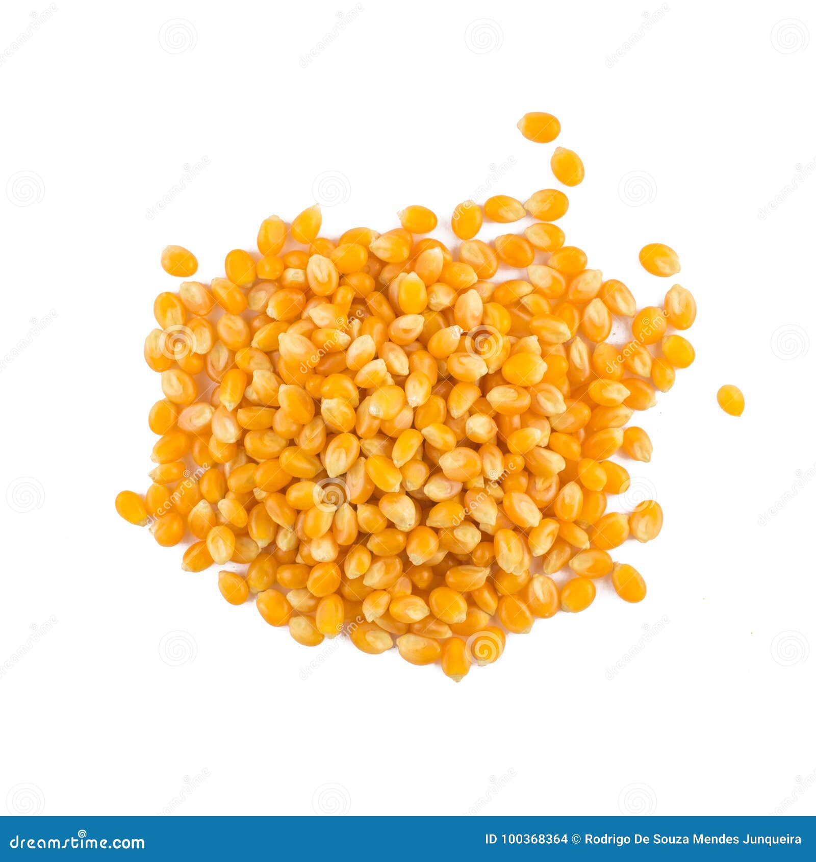 Pile of Popcorn corn. stock photo. Image of macro, popcorn - 100368364