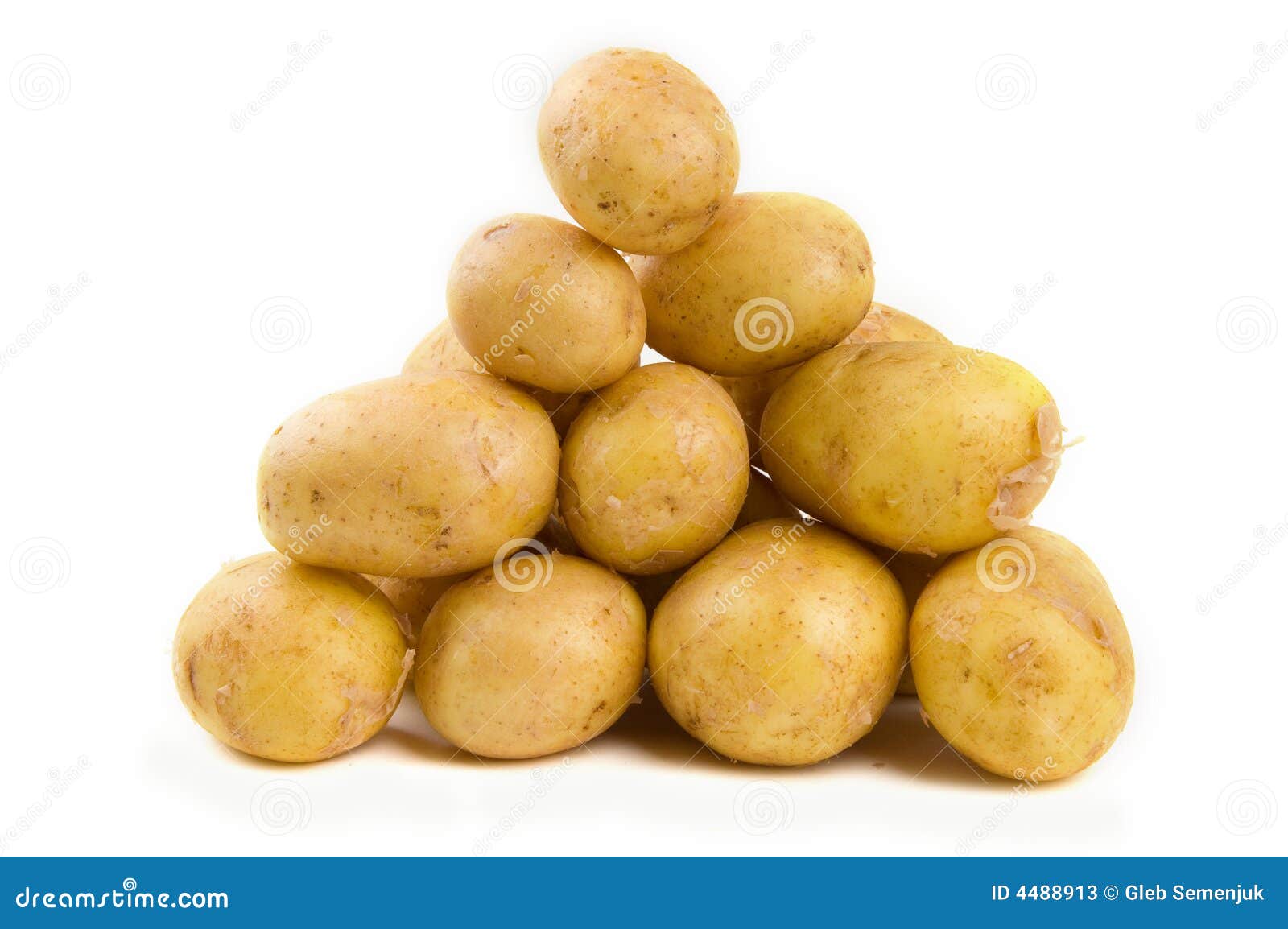 Pile of potatoes stock image. Image of heap, nature, commercial - 4488913