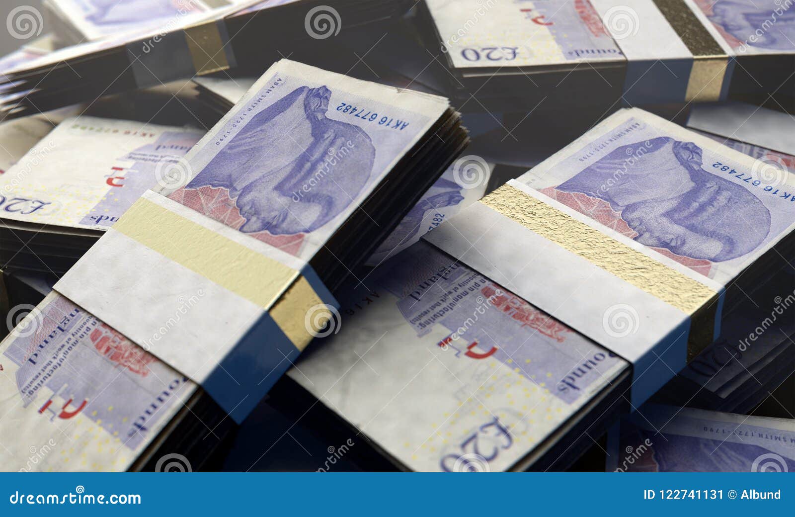 A pile of Pound banknotes editorial photo. Image of bills - 122741131
