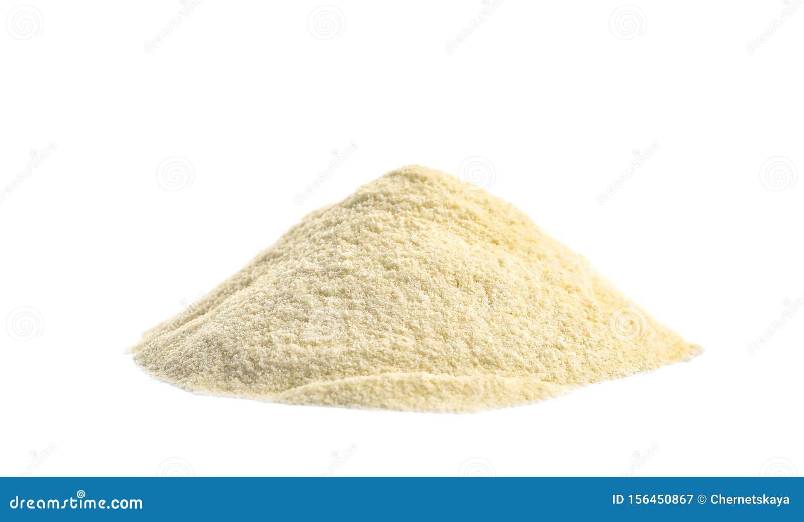 Pile of Powder Isolated on White Stock Image - Image of natural ...