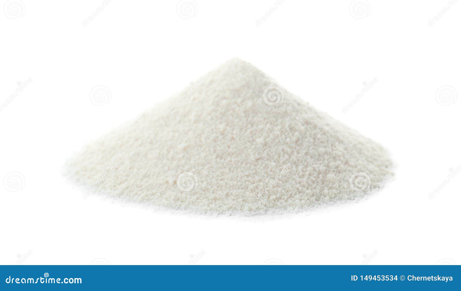 Pile of Protein Powder on White Stock Photo - Image of lifestyle, care ...