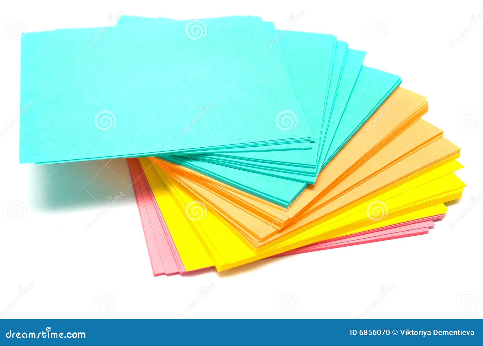 Pile of a pure paper stock photo. Image of message, green - 6856070