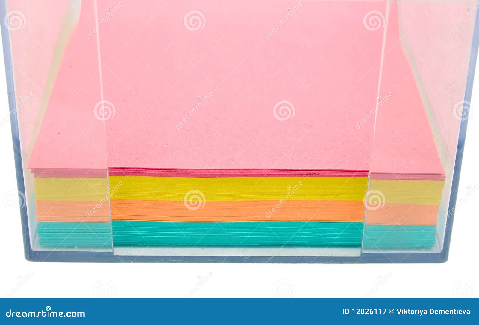 Pile of a Pure Paper for Notes Stock Image - Image of sticky, yellow ...