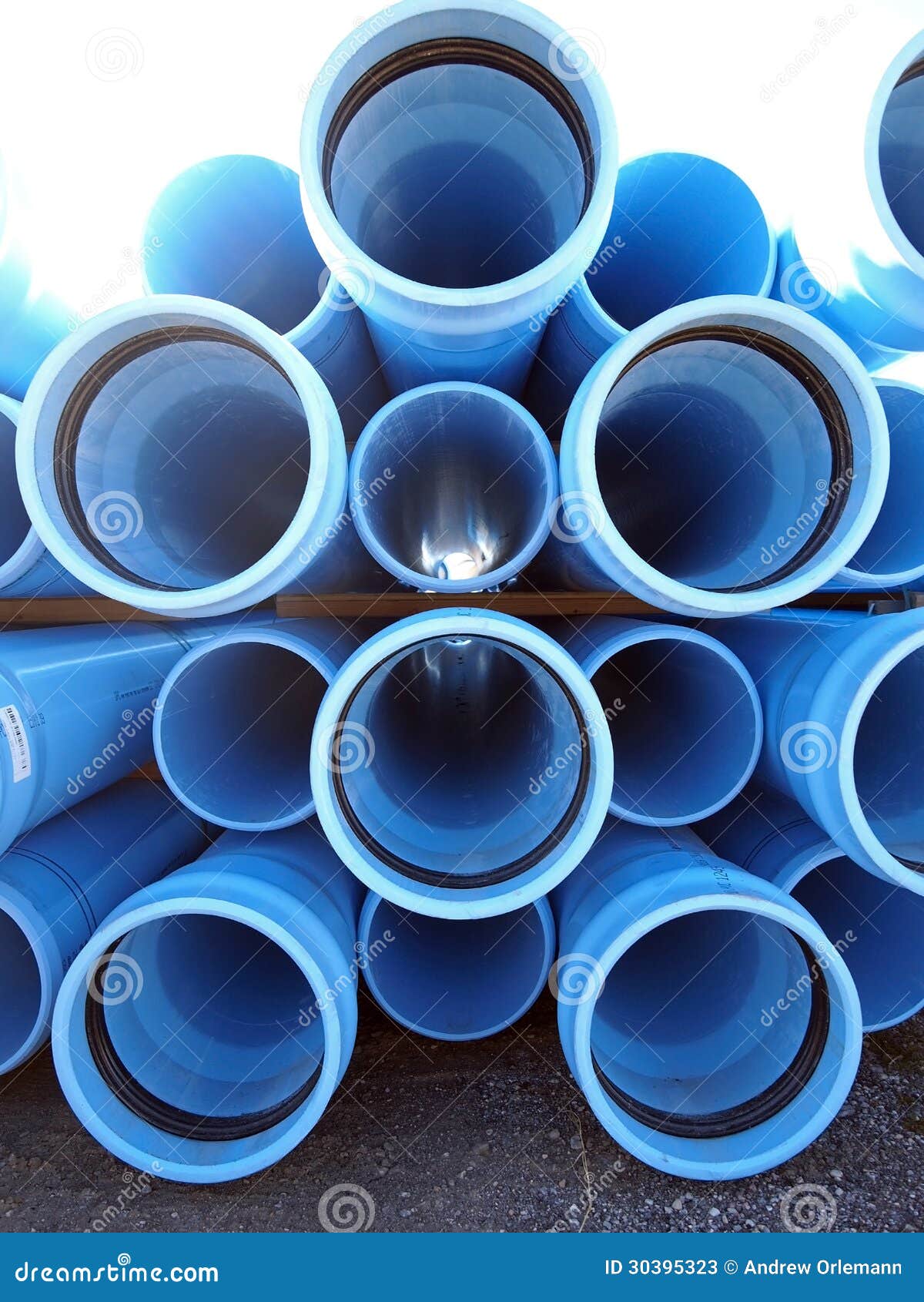 Pile of PVC stock image. Image of development, pipe, industry - 30395323