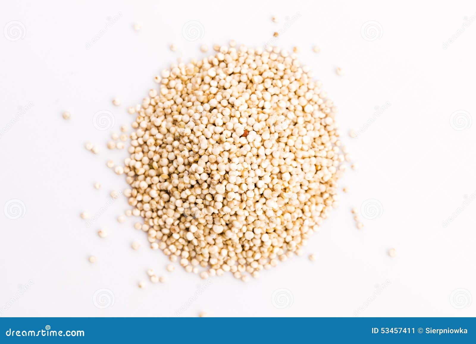 Pile of quinoa grain stock image. Image of gastronomy - 53457411
