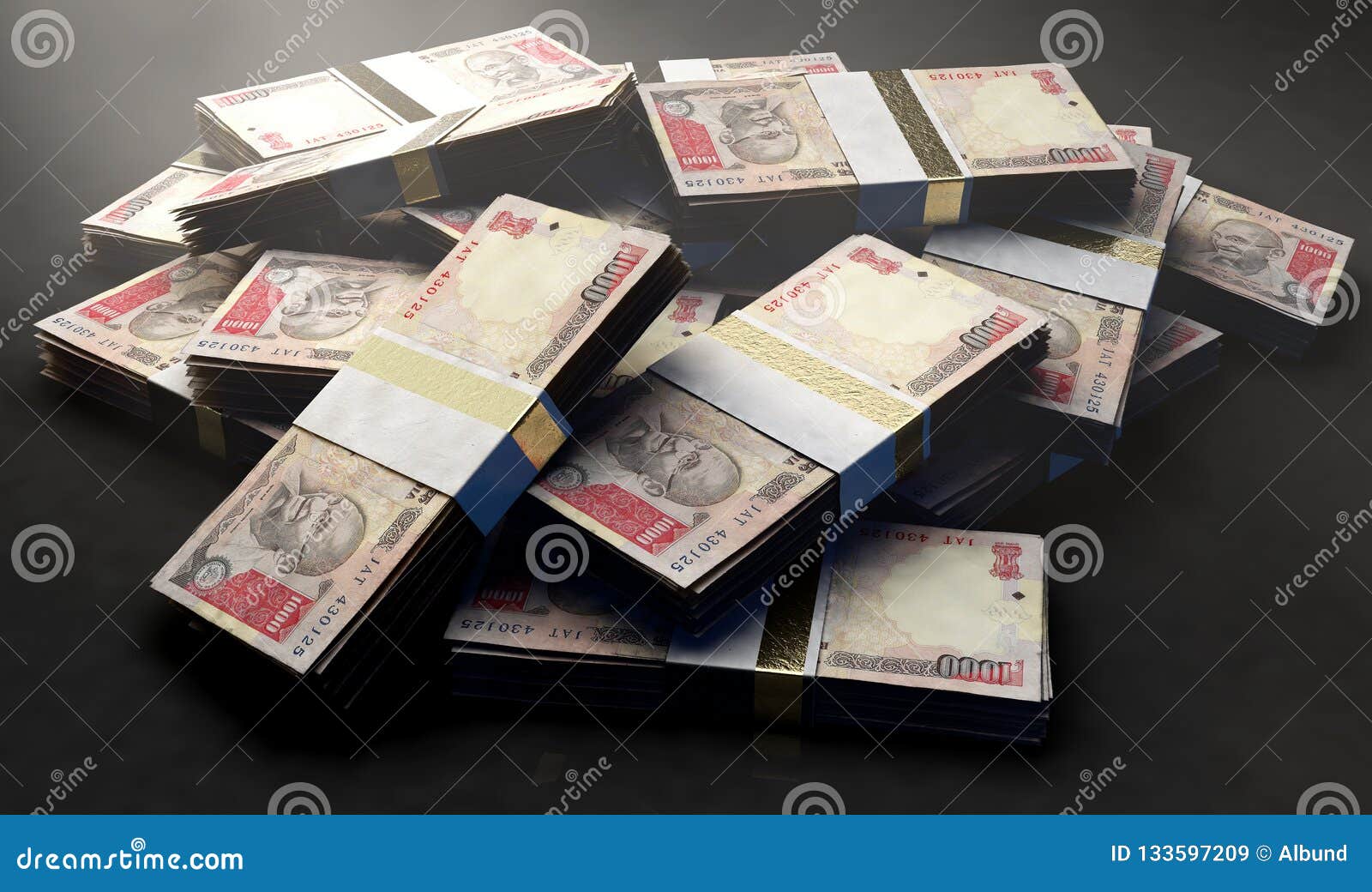 Pile of Notes stock illustration. Illustration of banknotes - 133597209