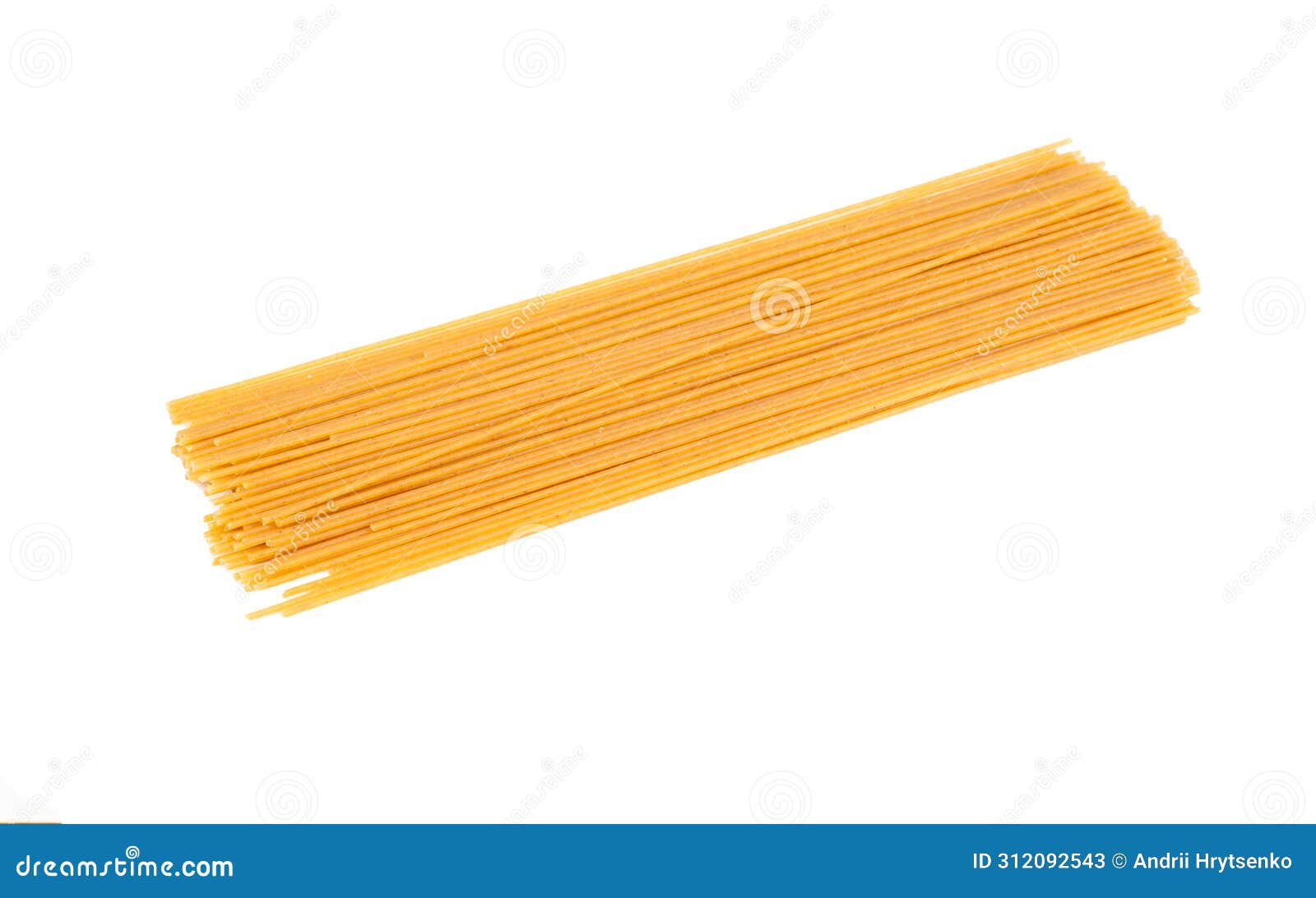 Pile of Raw Spaghetti Pasta Isolate Stock Image - Image of ingredient ...