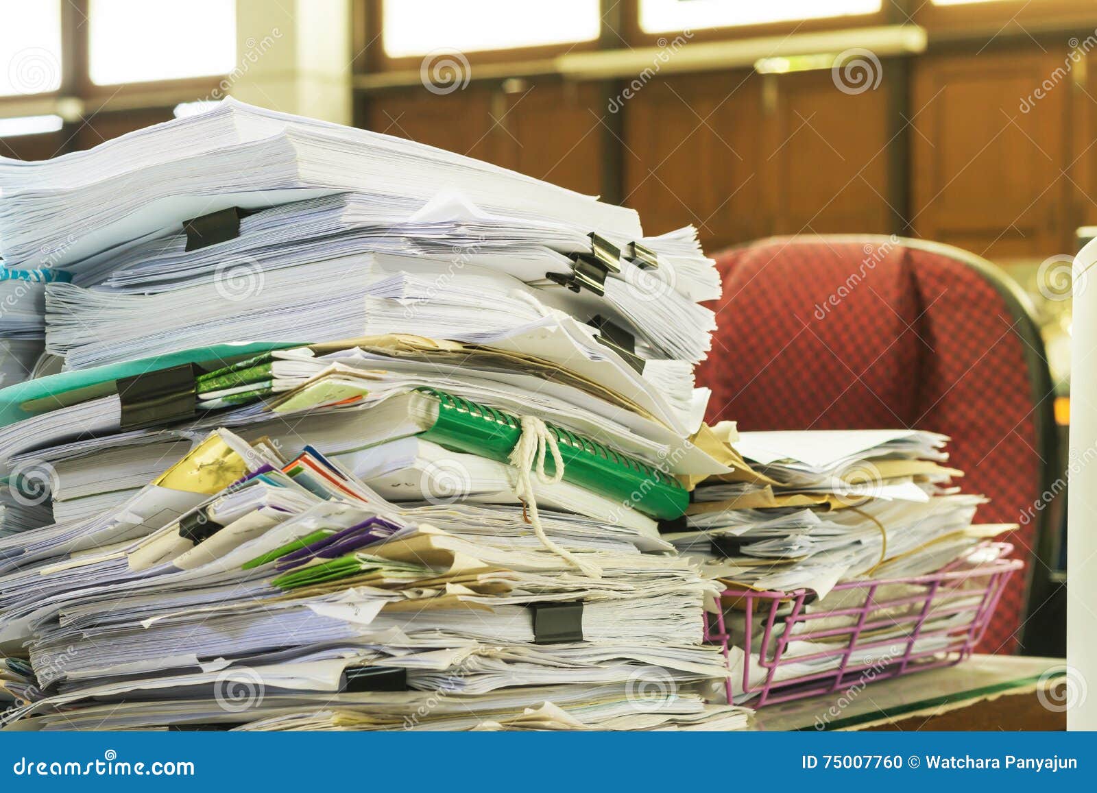 Pile Of Receipts Royalty-Free Stock Photography | CartoonDealer.com ...