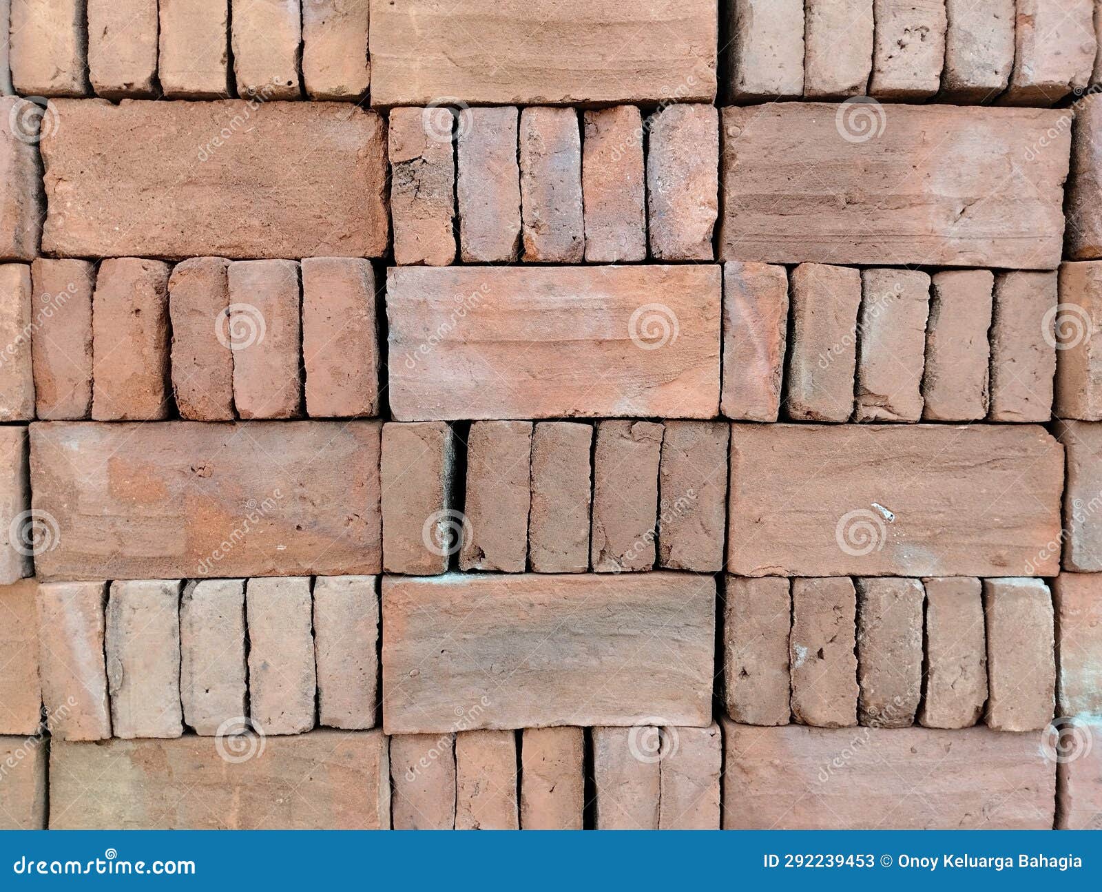 Pile of red bricks stock image. Image of brickwork, flooring - 292239453