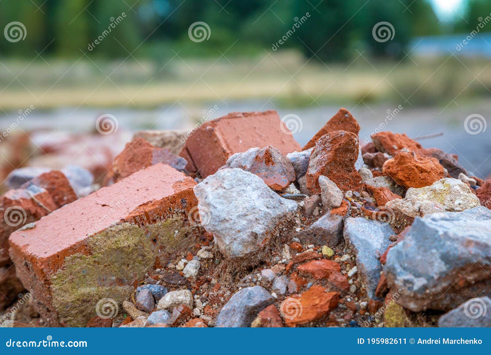 Broken Bricks Stock Image | CartoonDealer.com #10709545