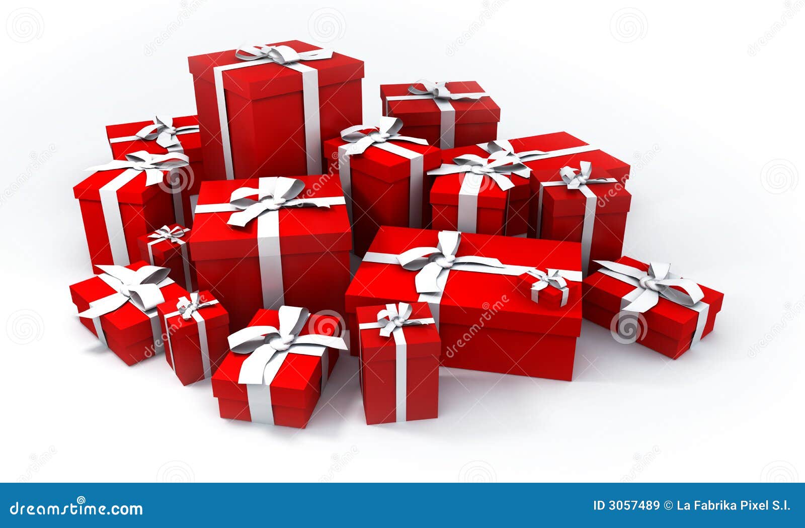 Pile of red gift boxes stock illustration. Illustration of father - 3057489