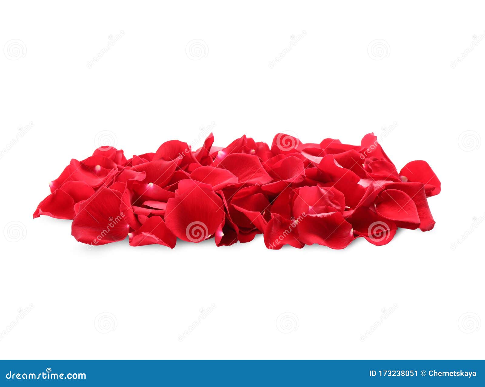 Pile Of Red Rose Petals On Backgroun Stock Image - Image of element ...