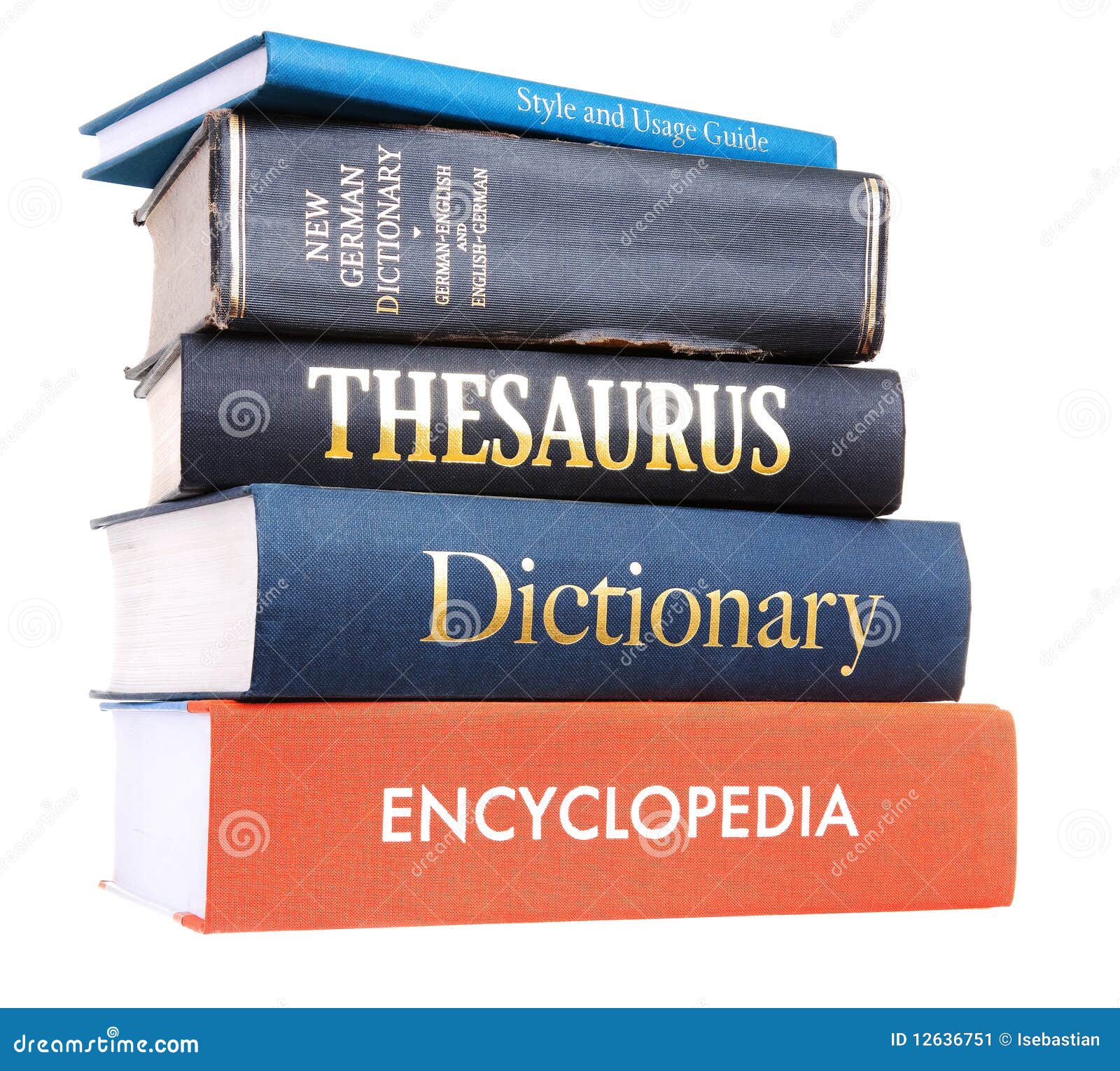 Pile of reference books stock image. Image of literature - 12636751
