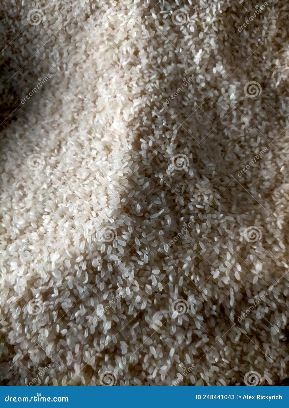 Pile of Rice Take from Top View Stock Image - Image of brown, winter ...