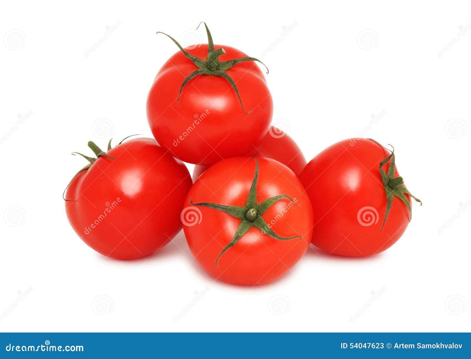 Pile of Ripe Tomatoes (isolated) Stock Image - Image of object ...