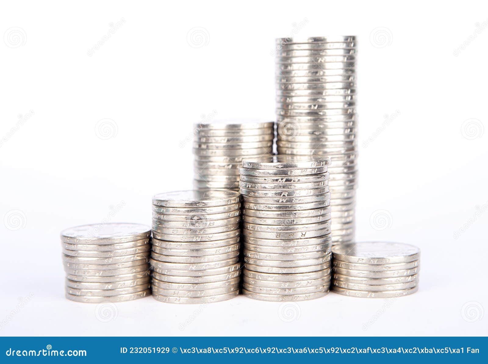 A pile of RMB coins stock image. Image of metal, life - 232051929