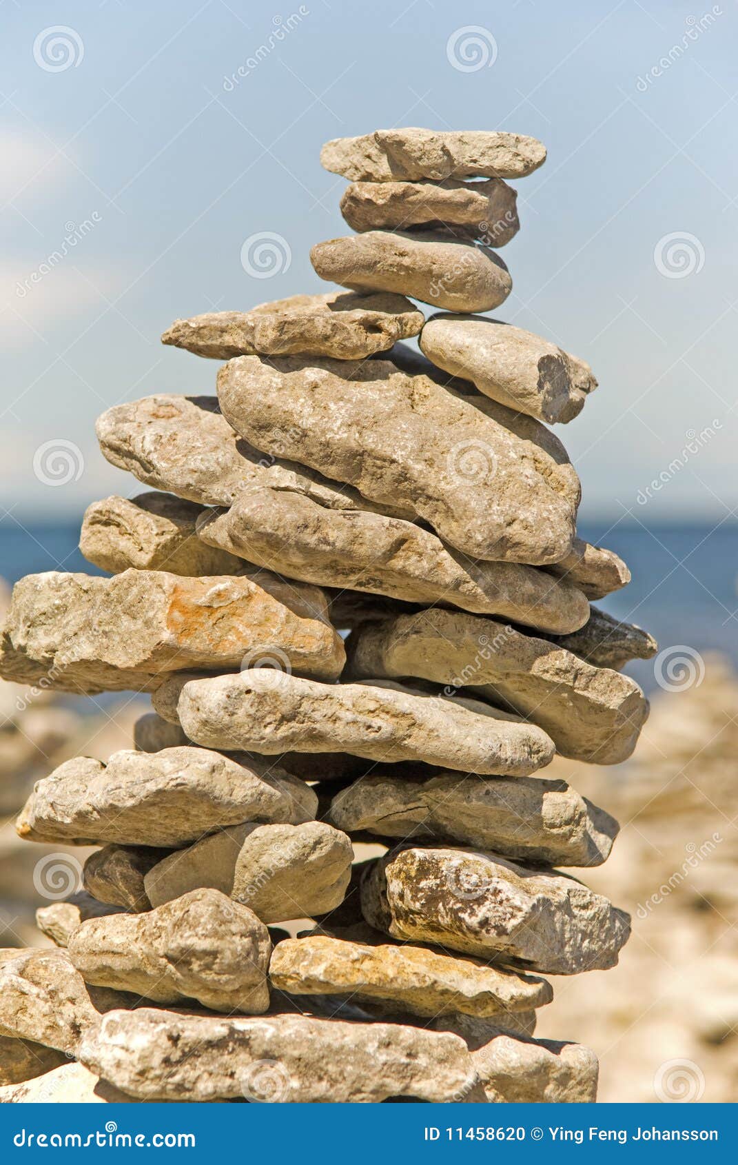 Pile of rocks stock photo. Image of stone, pebble, shore - 11458620