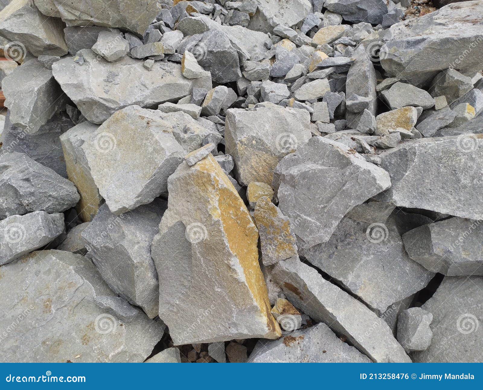 Pile of Rocks Big and Small Stock Photo - Image of formation, ready ...