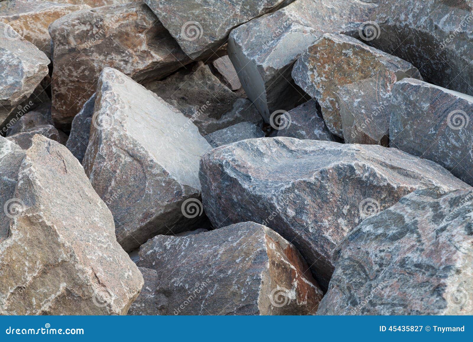 Pile of Rocks Boulders for Construction Stock Image - Image of broken ...
