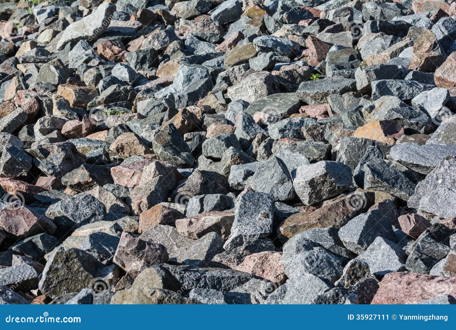 Pile of rocks on lakeside stock image. Image of pieces - 35927111