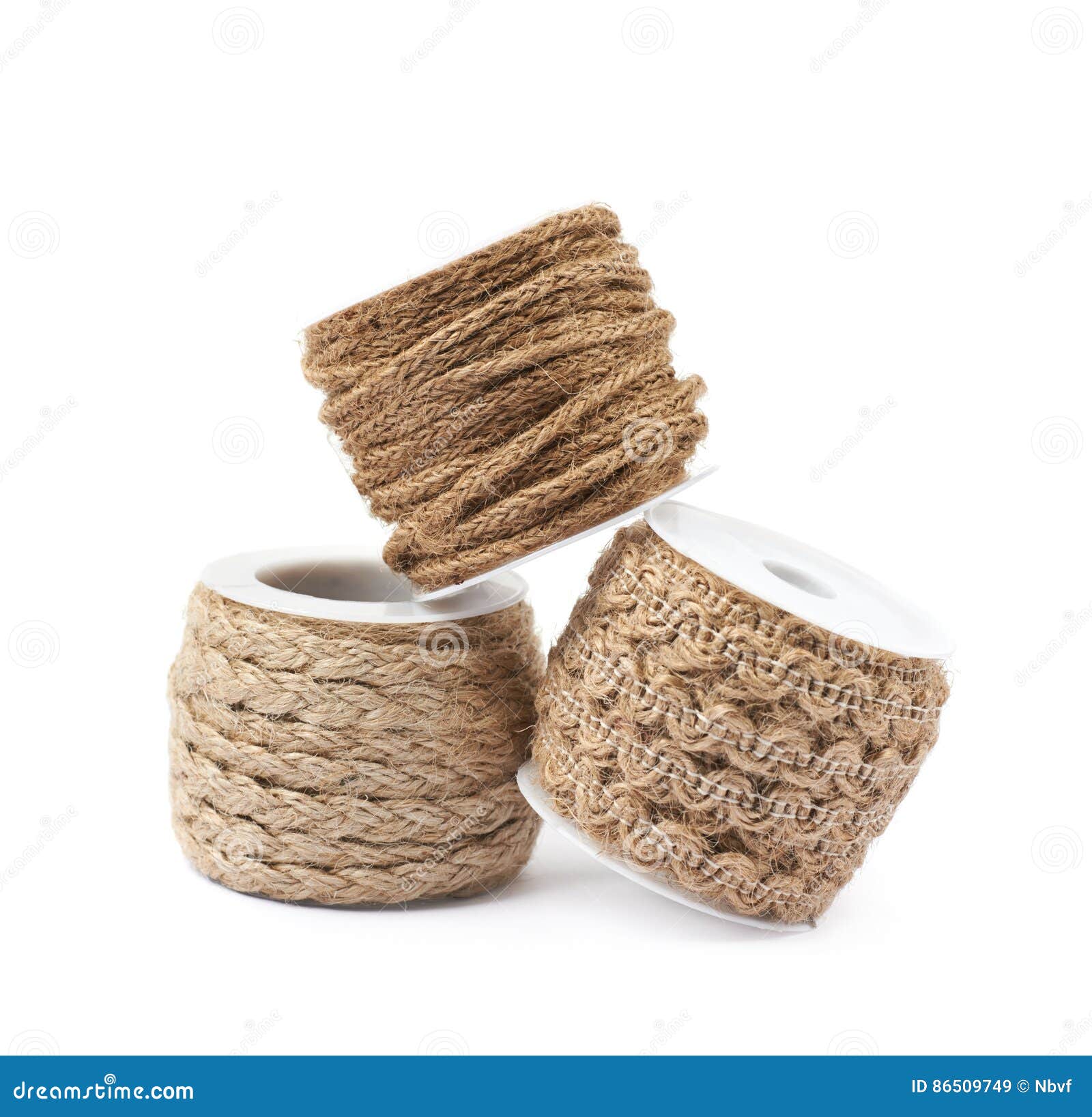 Pile Rope Bobbins Isolated Stock Photos - Free & Royalty-Free Stock ...