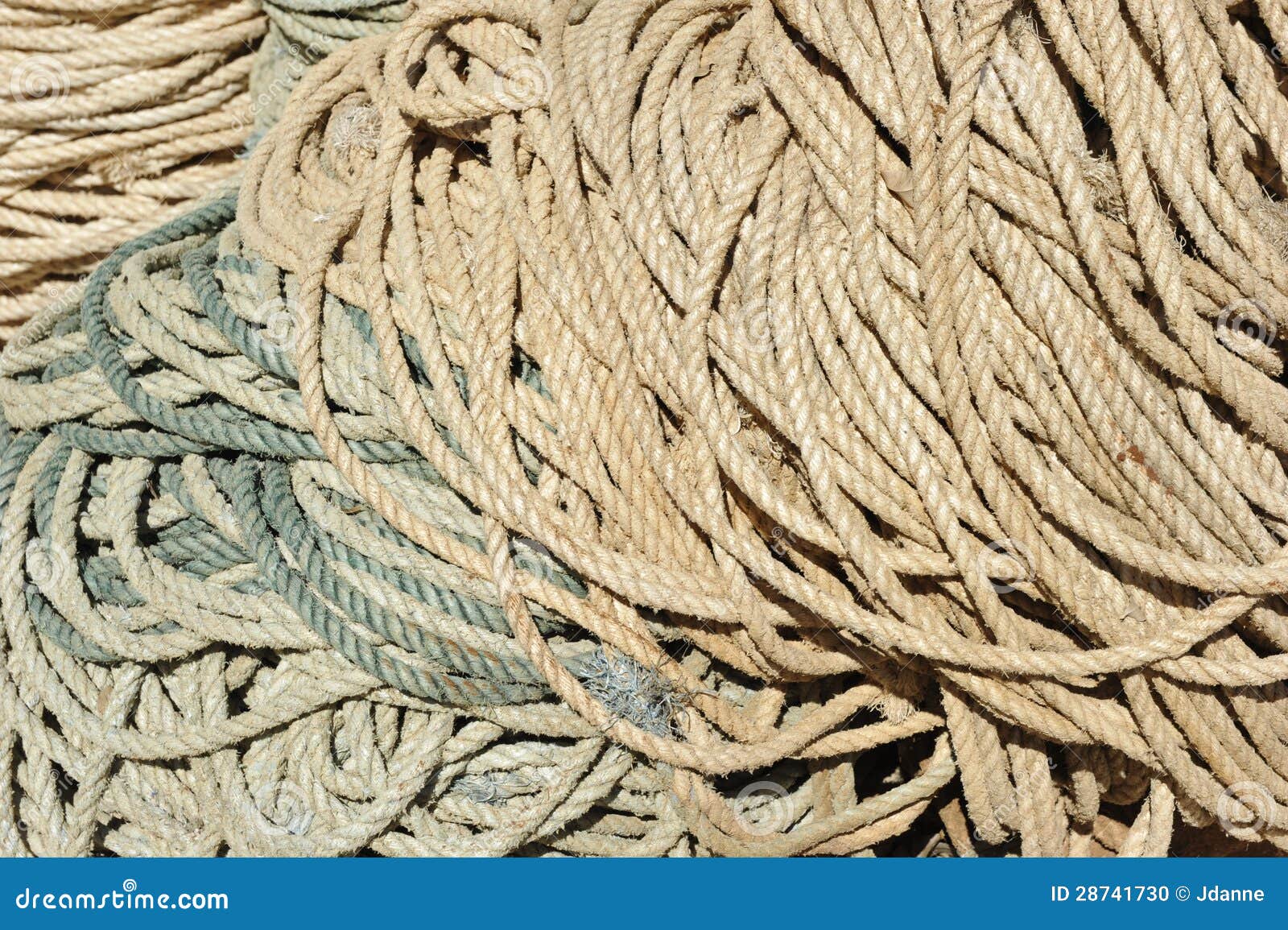 Pile of Ropes stock photo. Image of cord, pile, rope - 28741730