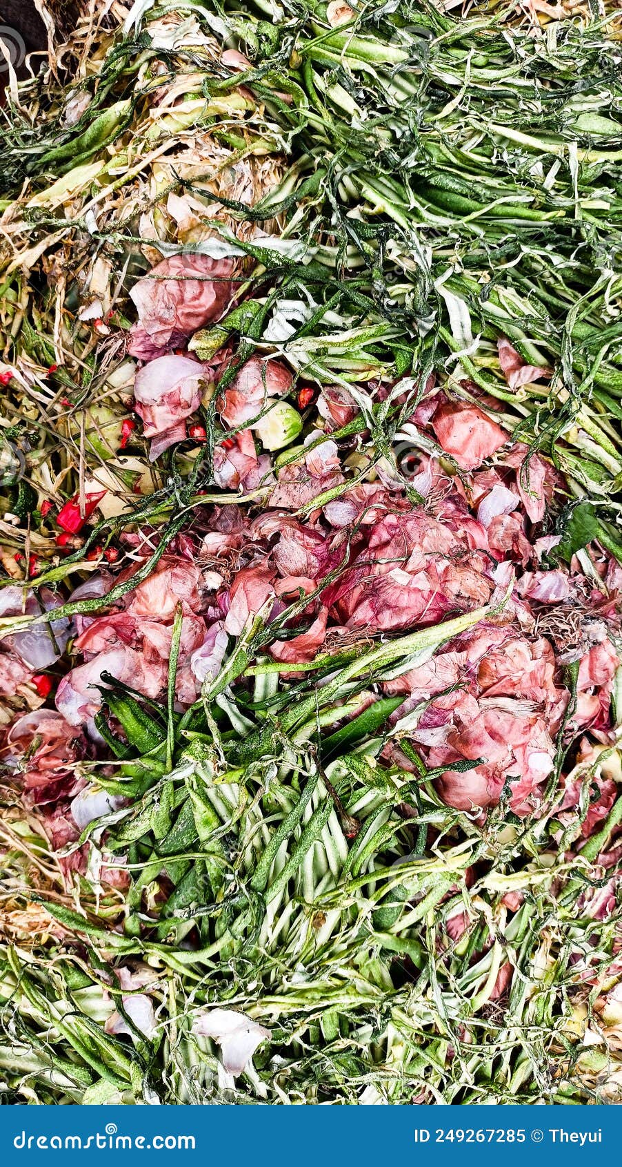 A Pile of Rotten Vegetables Stock Image - Image of meal, environmental ...