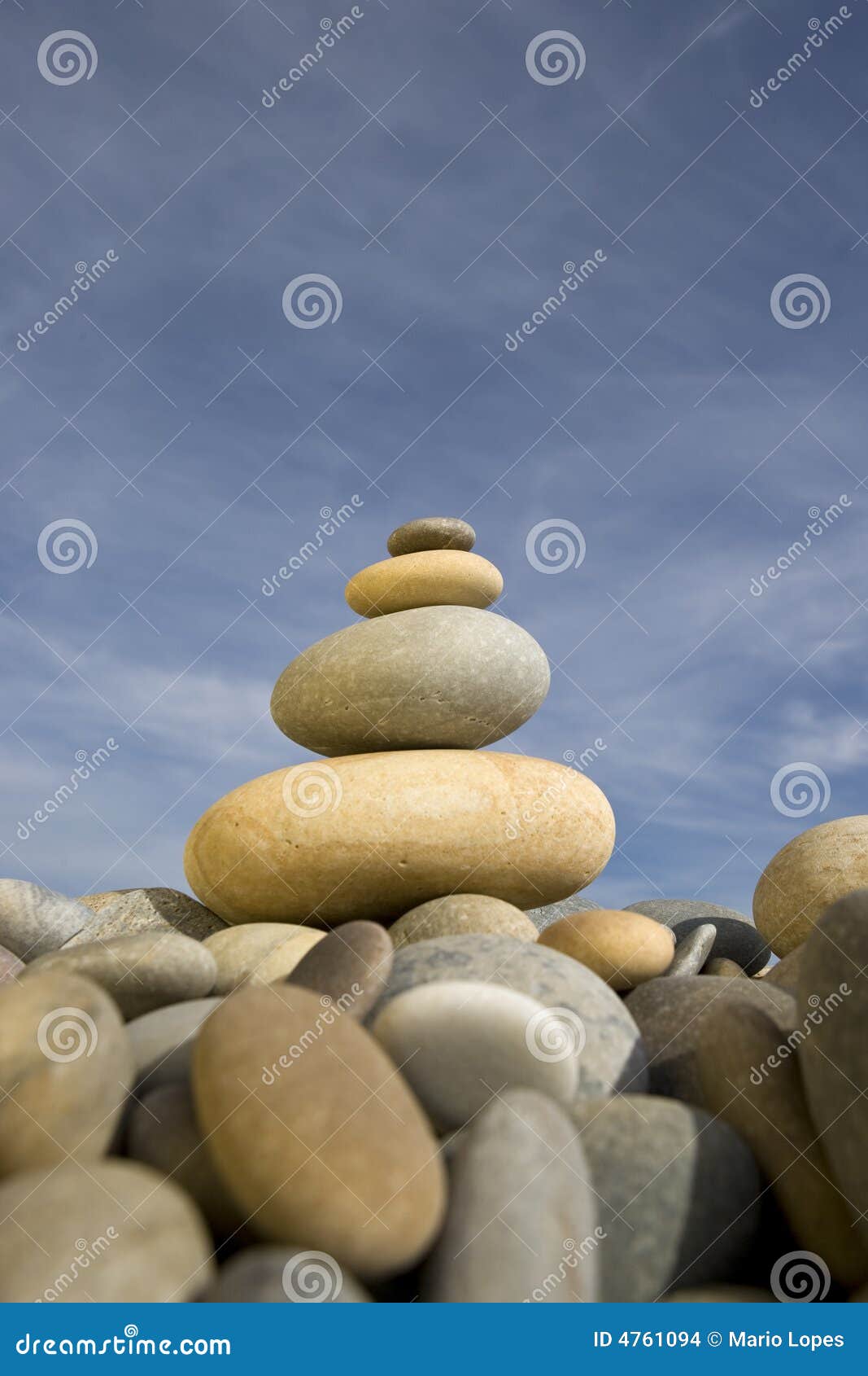 Round Stones, Background, Wallpaper. Large Round Tinted Pebbles On The ...
