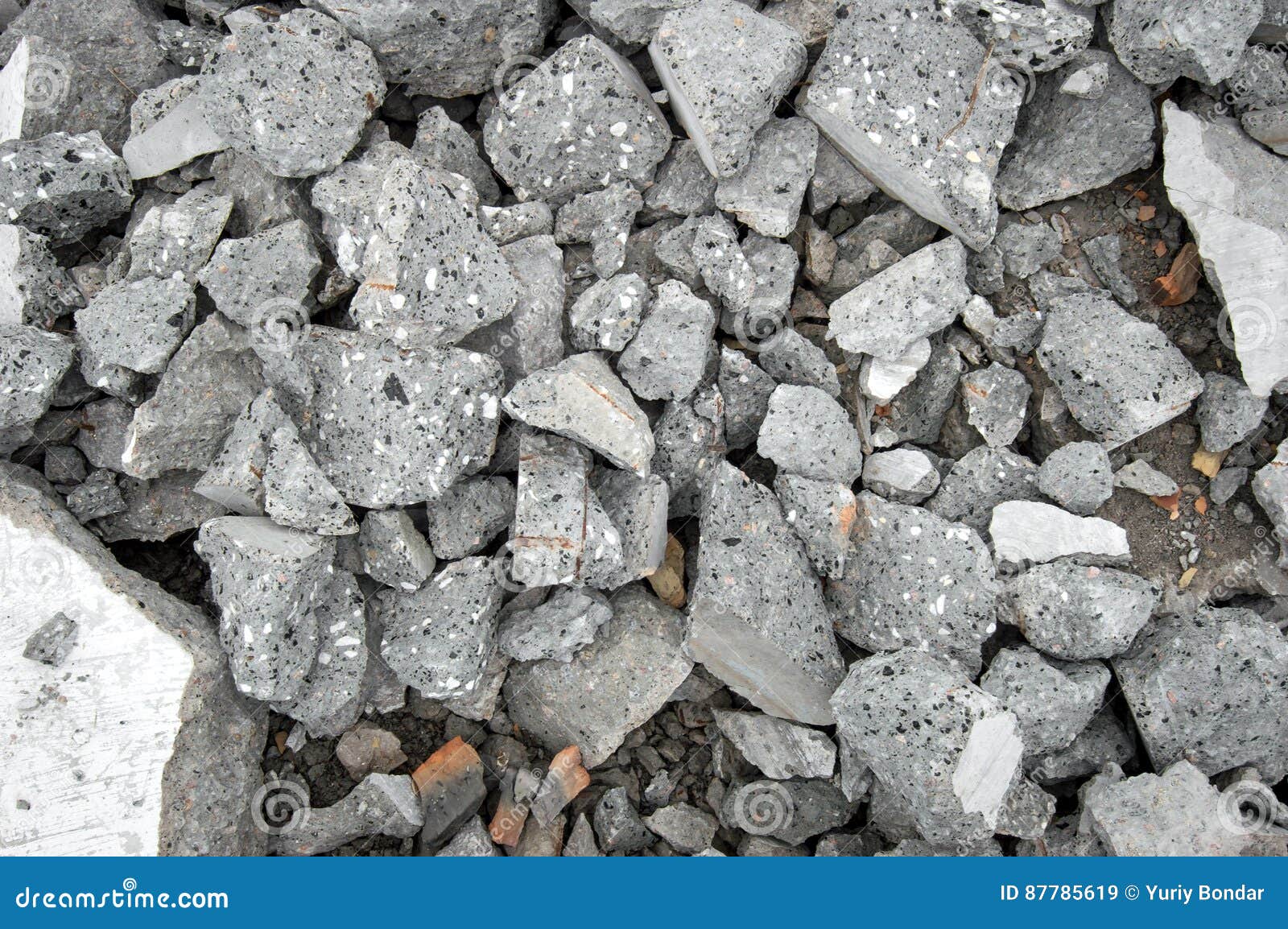 Pile Rubble Stones Concrete Stock Images - Download 357 Photos