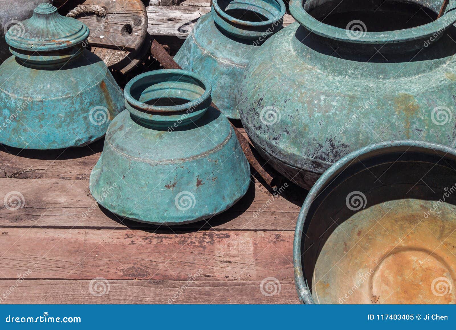 Pile Of Old Rusty Shell Casings From Assault Rifles And Mounted Grenade ...