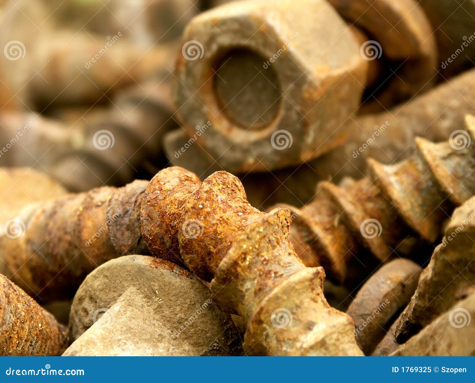 Rusty Screws Stock Photo | CartoonDealer.com #8609184