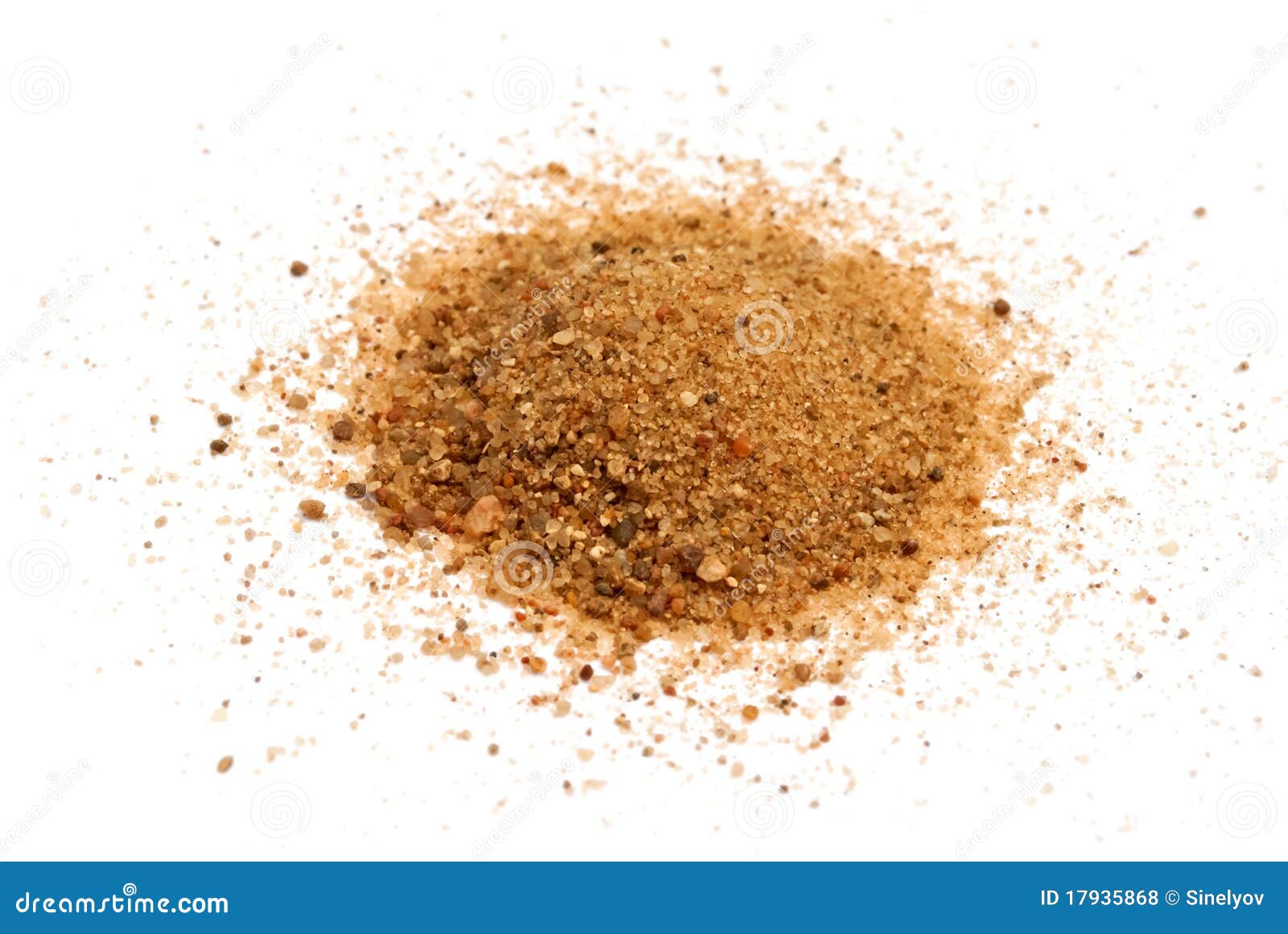 Pile of sand stock photo. Image of handful, isolated - 17935868