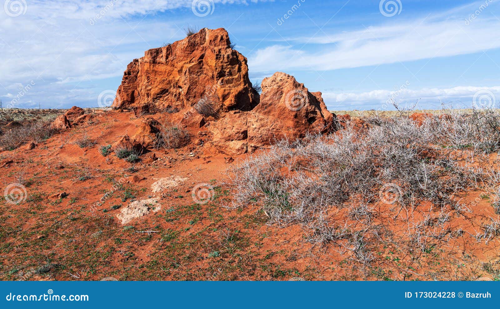 A pile of sand in a field stock photo. Image of grass - 173024228