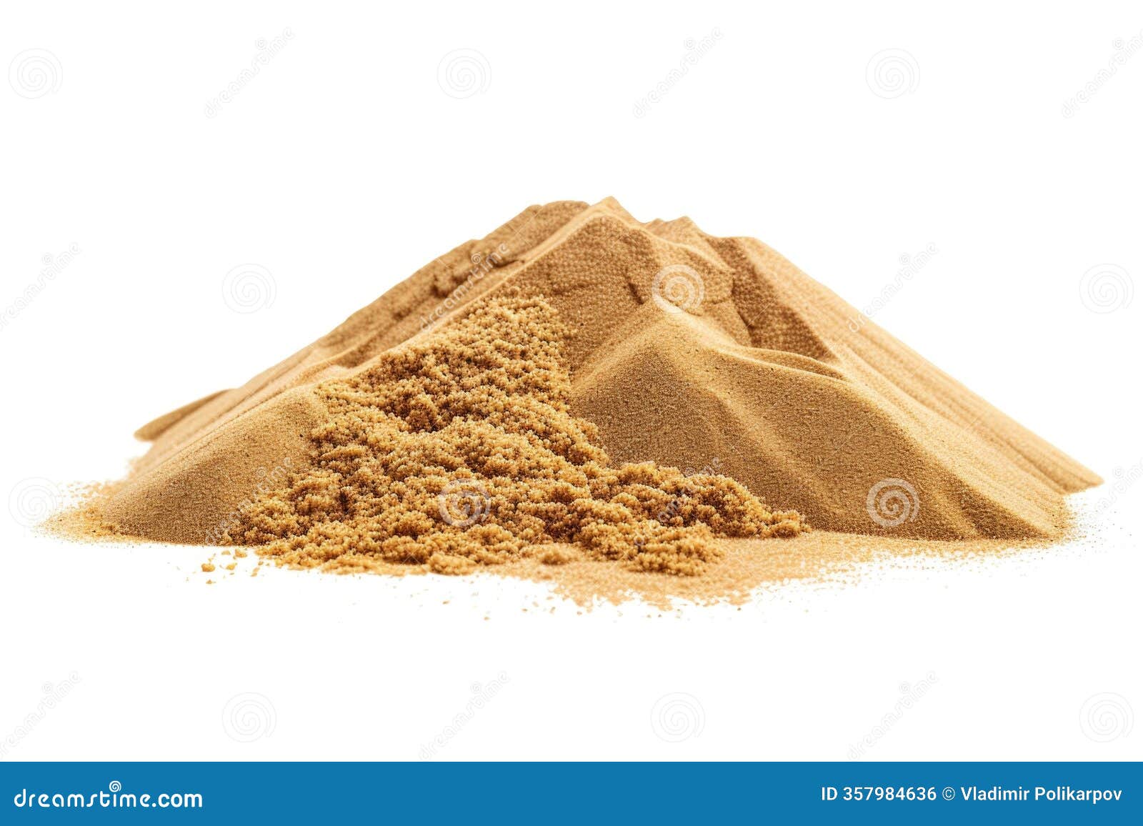 A Pile of Sand Sits Atop a White Surface, Perfect for a Decorative ...