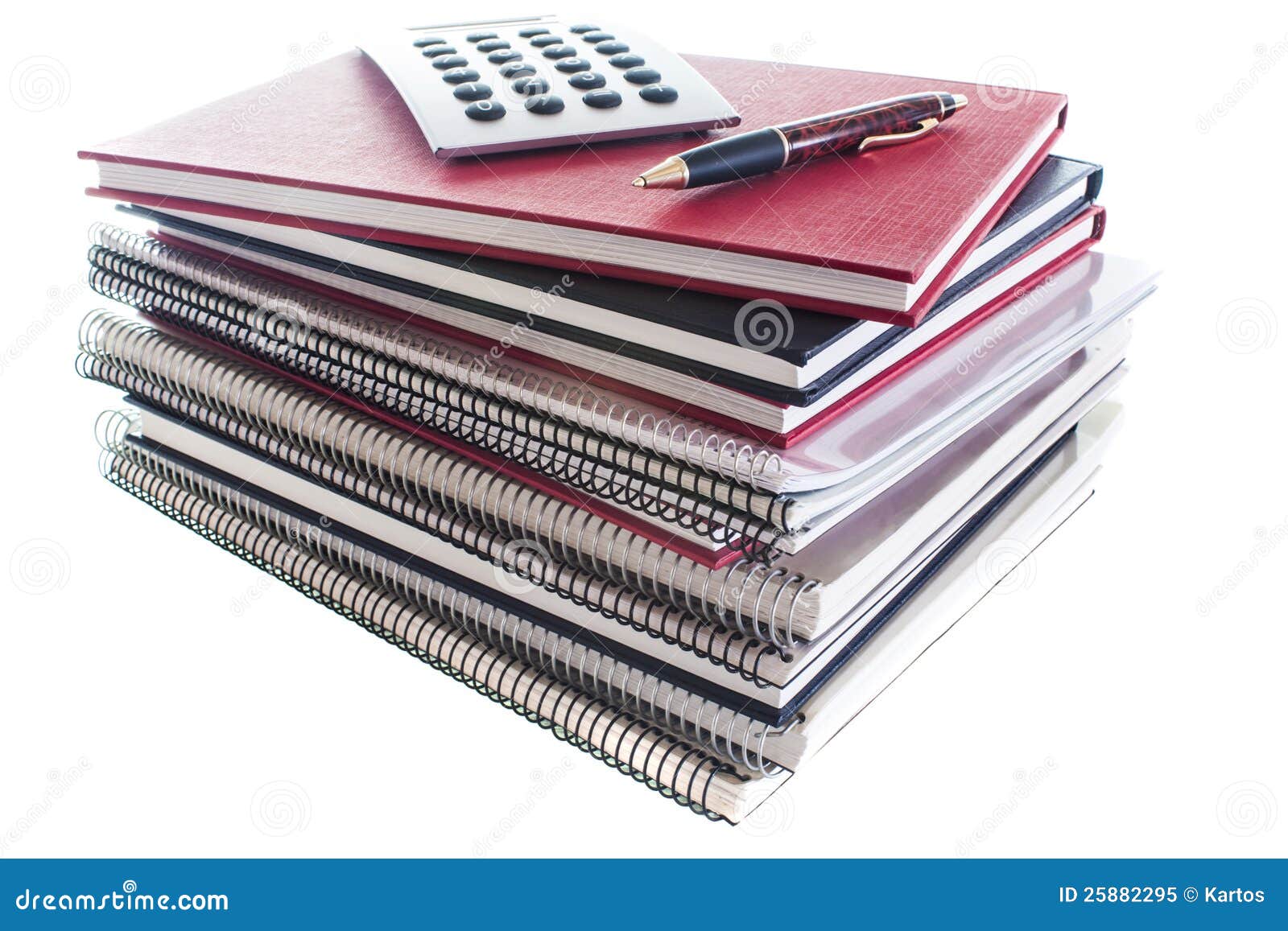 Pile of school books stock image. Image of pile, group - 25882295
