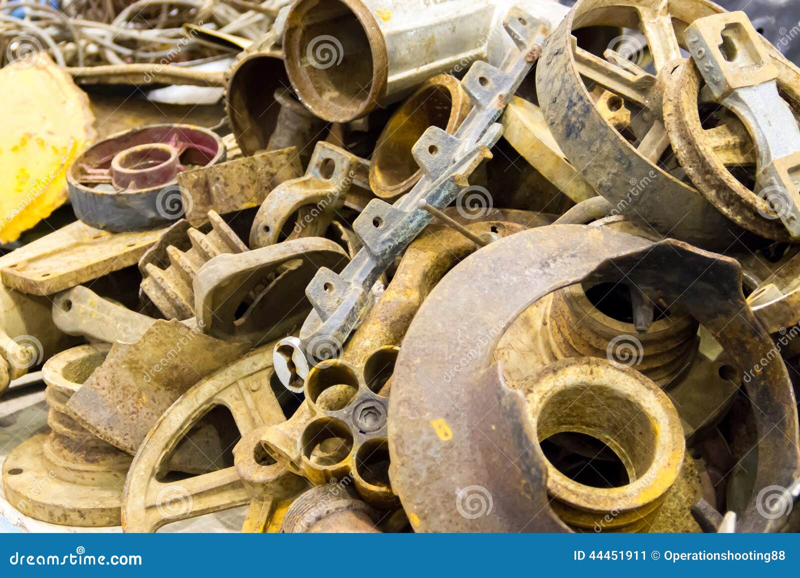 Pile Of Scrap Metal Royalty-Free Stock Image | CartoonDealer.com #273592
