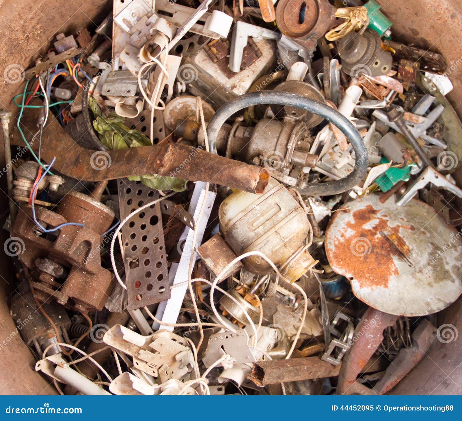 Pile Of Scrap Metal Royalty-Free Stock Image | CartoonDealer.com #273592