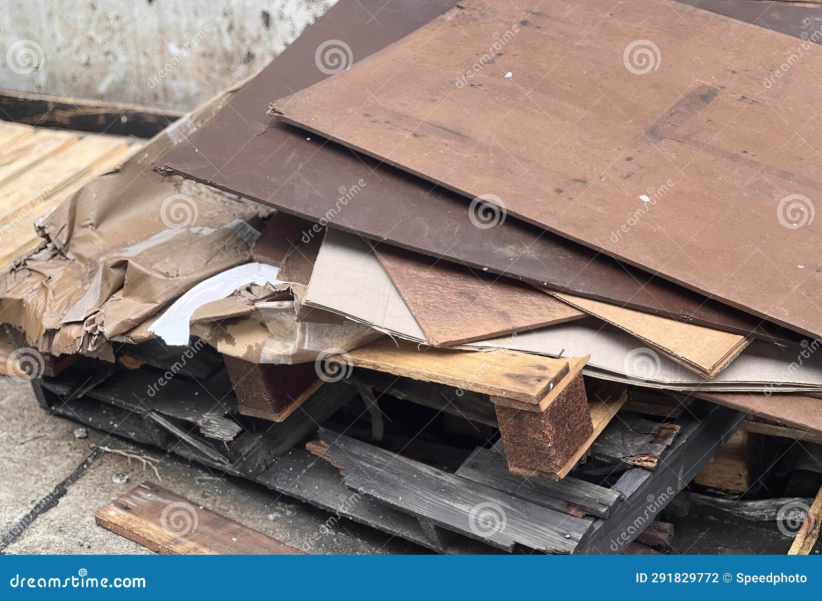 A pile of scrap wood stock photo. Image of texture, bundle - 291829772