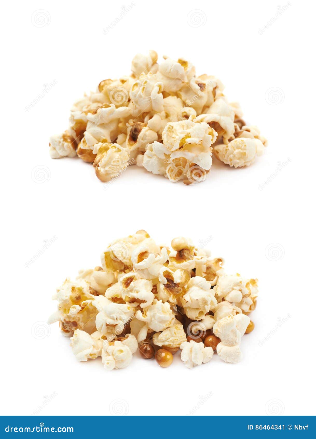 Pile of Semi-cooked Popcorn Kernels Stock Image - Image of healthy ...