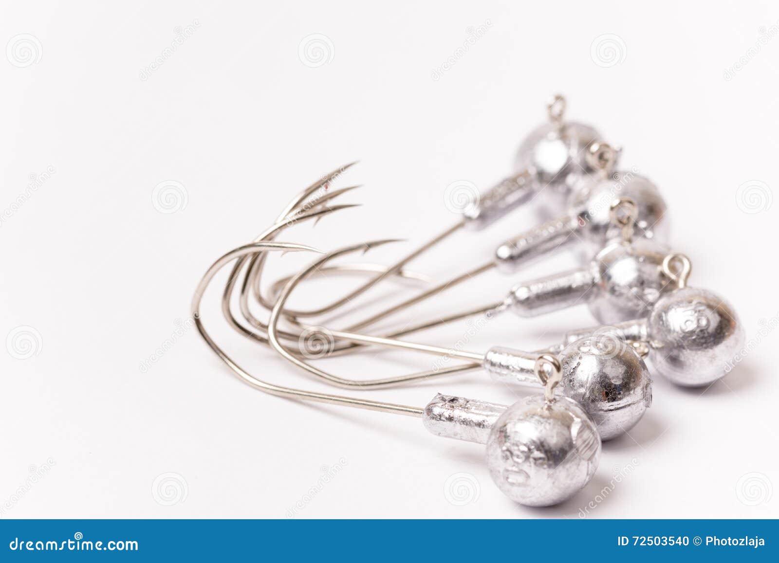 Pile of Sharp Fishing Hooks Stock Photo - Image of lure, angling: 72503540